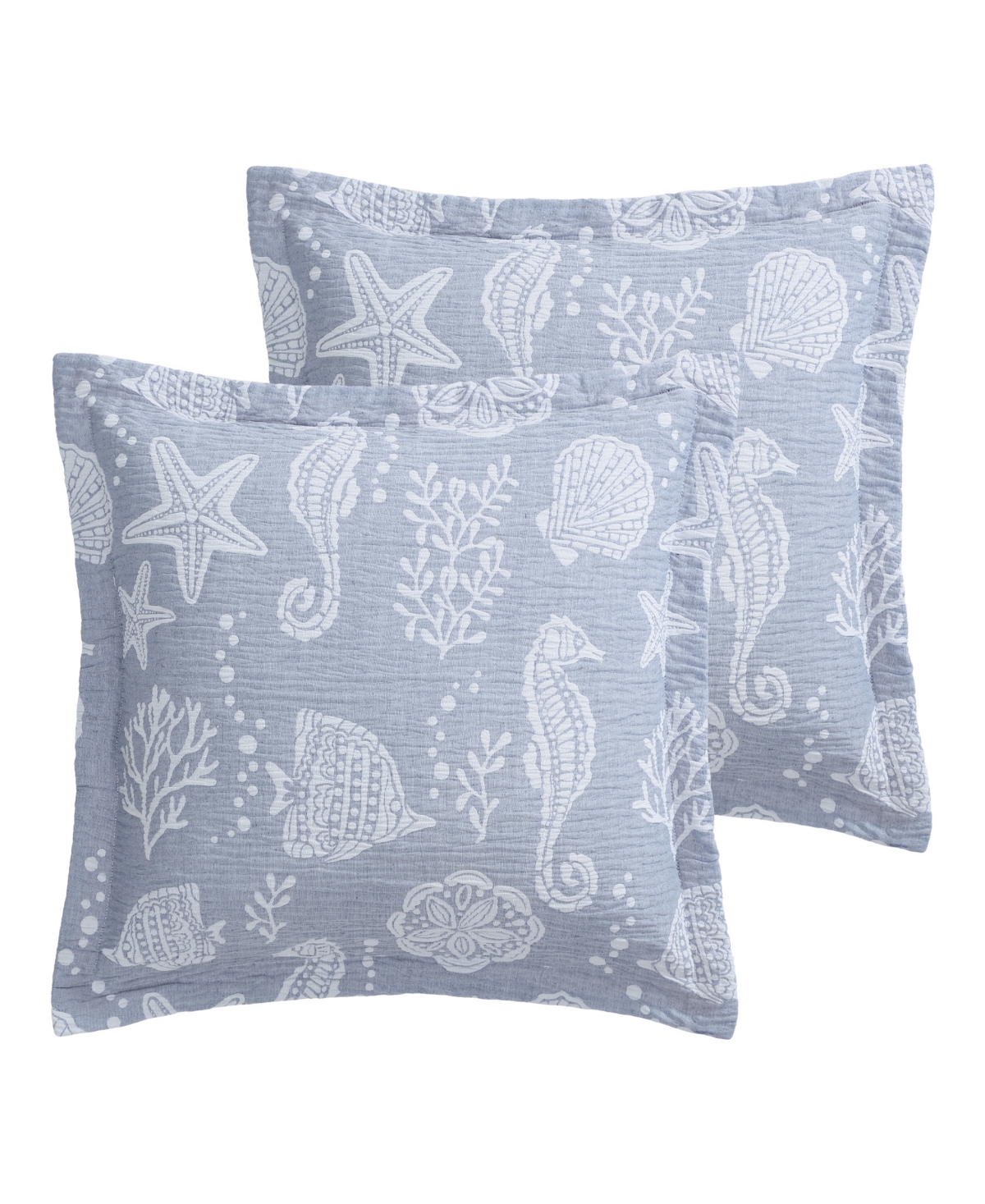 Click here for Levtex Seaside Charm 2-Pc. Sham Set  European - De... prices