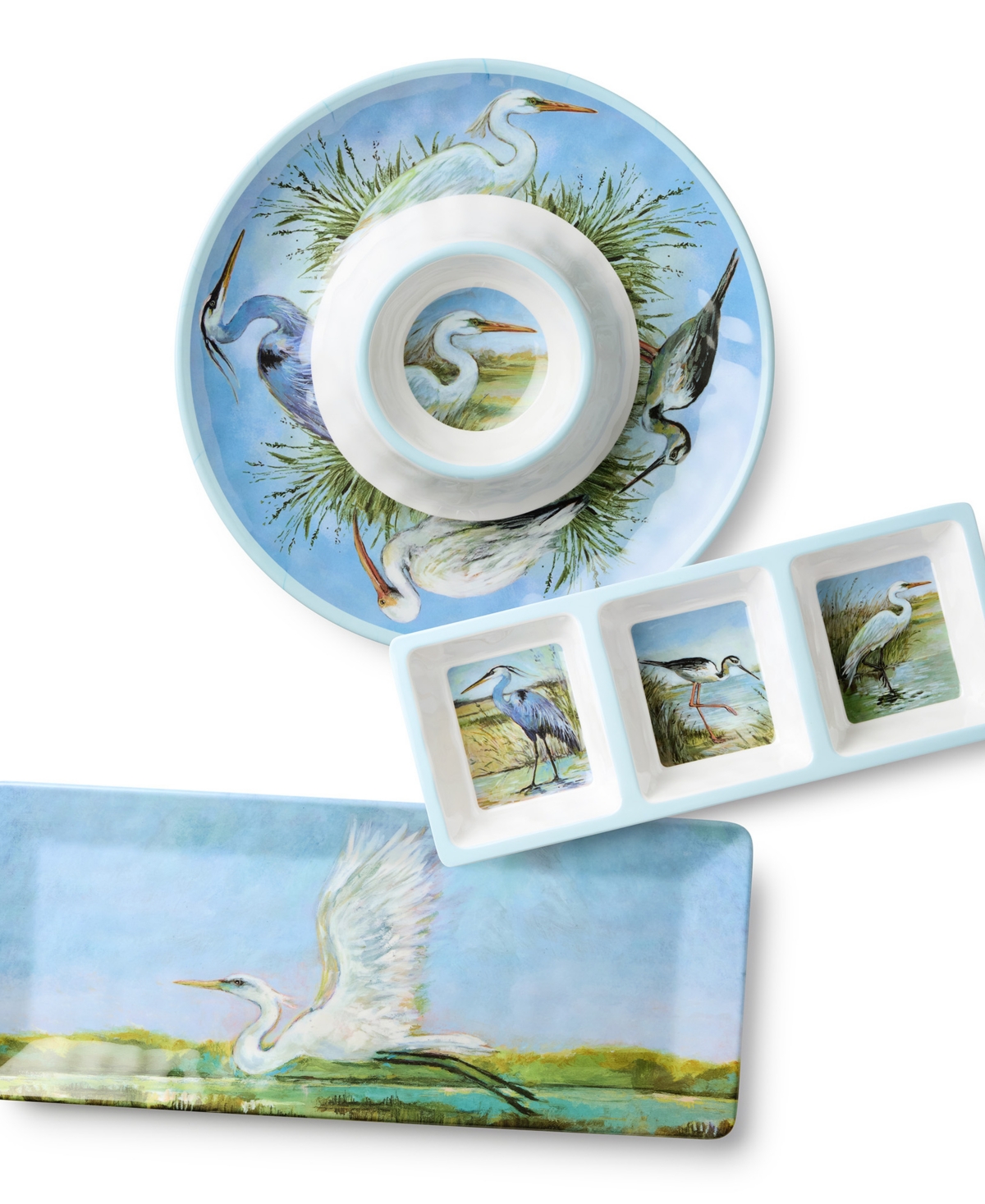 Click here for Certified International Coastal Birds Melamine 3-P... prices