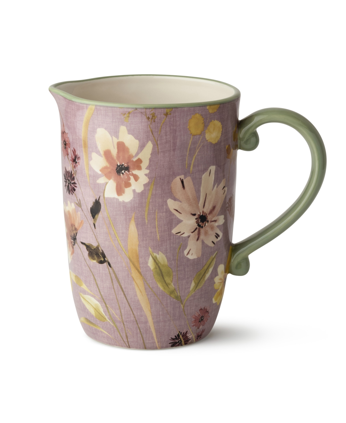 Click here for Certified International Wildflowers Pitcher - Mult... prices