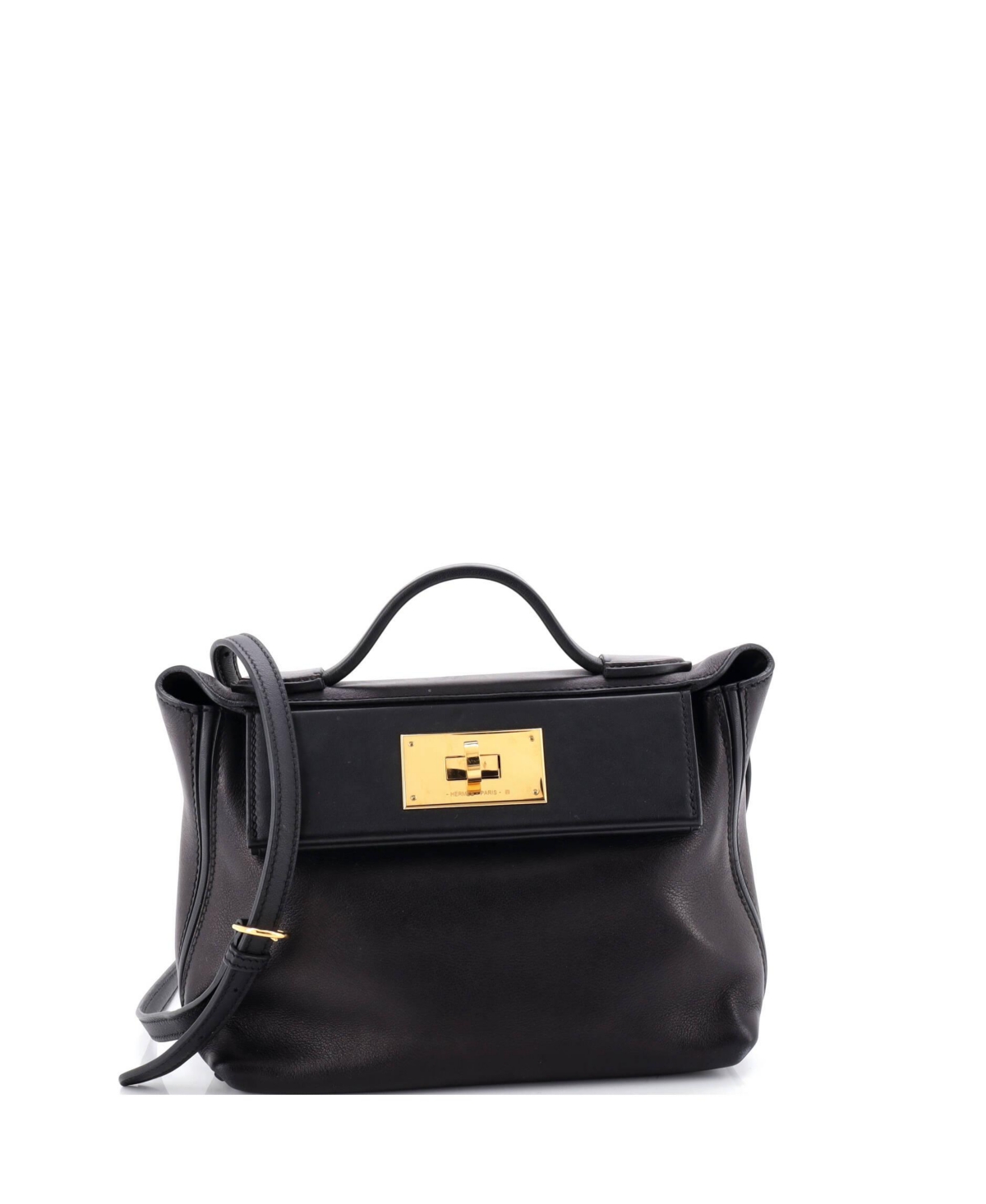 Click here for Pre-Owned HERMES 21 24/24 Bag Volupto with Swift -... prices