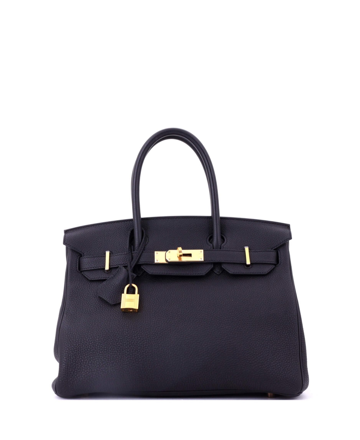 Click here for Pre-Owned HERMES Birkin 30 Handbag Black Togo with... prices