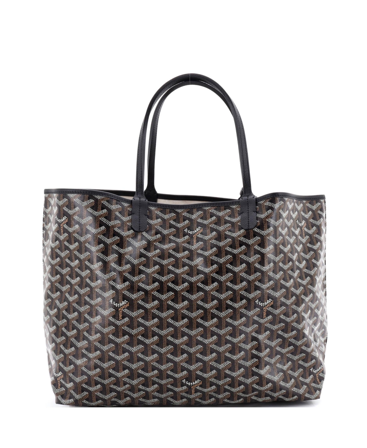 Click here for Pre-Owned Goyard Pm Saint Louis Tote Coated Canvas... prices