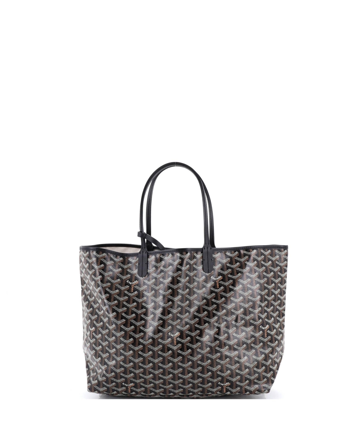 Click here for Pre-Owned Goyard Pm Saint Louis Tote Coated Canvas... prices