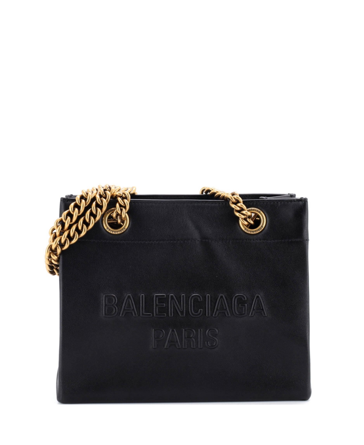 Click here for Pre-Owned Balenciaga Small Duty Free Chain Tote Le... prices