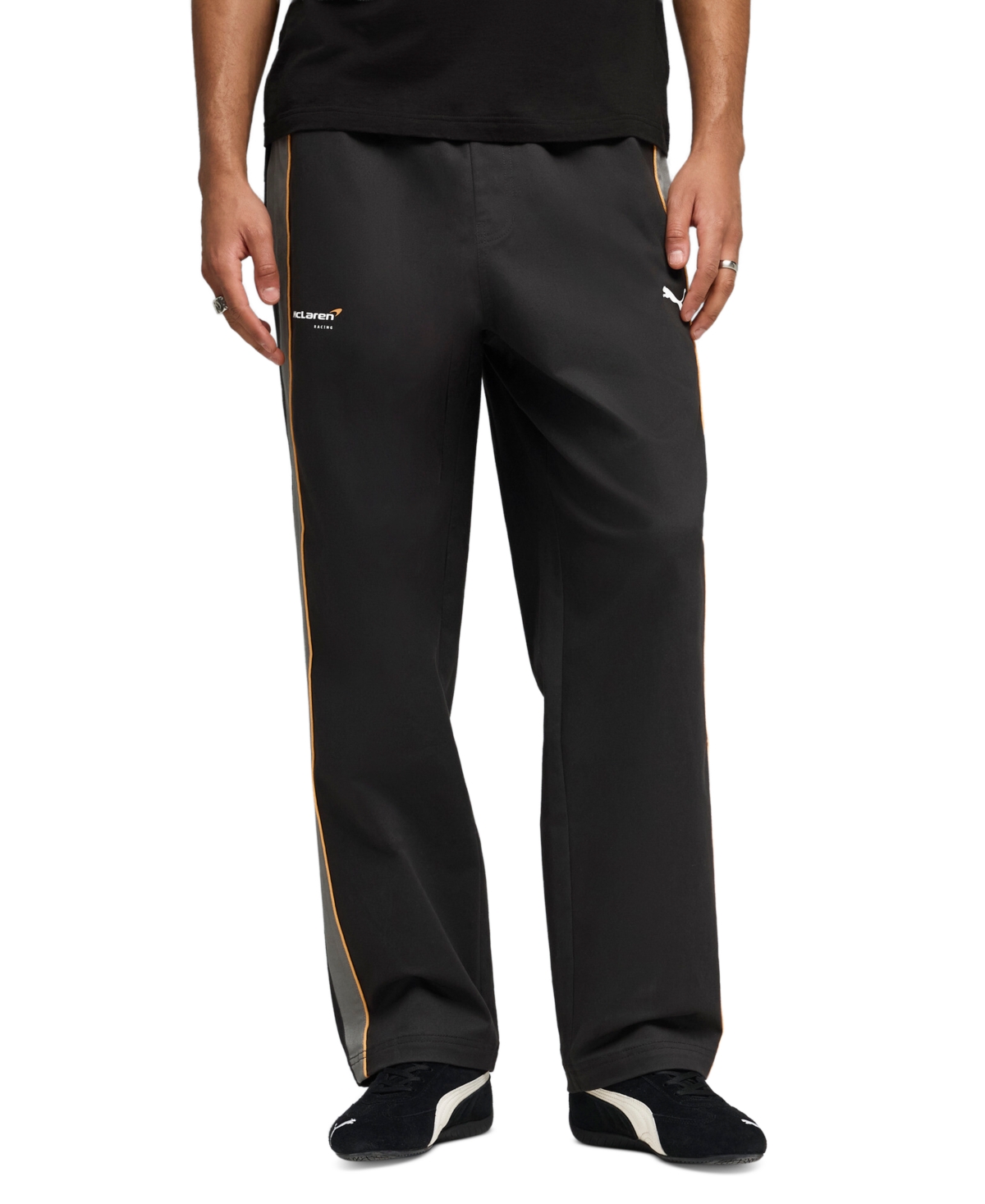 Click here for Puma Mens Mclaren Racing T7 Regular-Fit Pants - Ti... prices