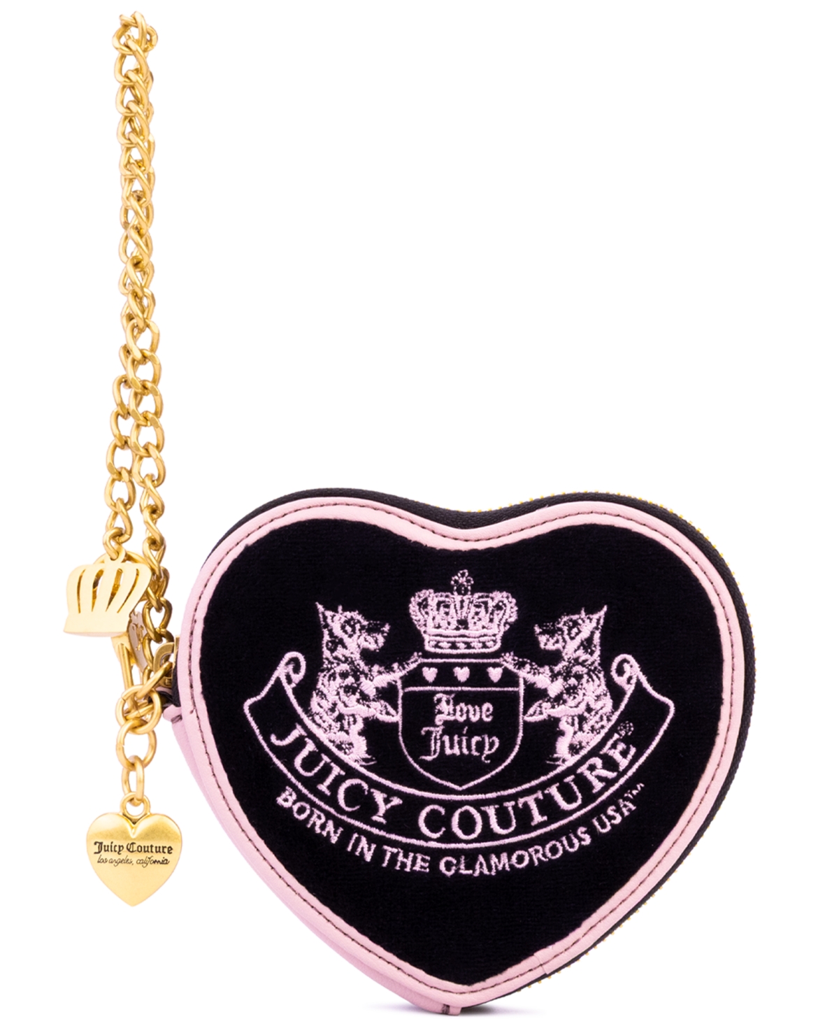 Click here for Juicy Couture Heritage Core Heart Zipper Wallet  M... prices