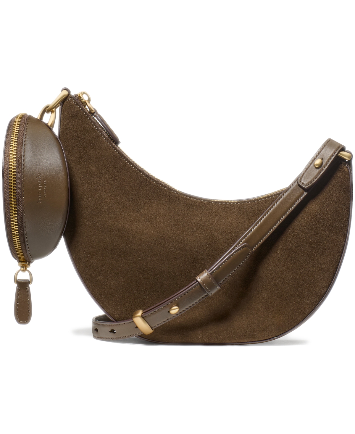 Click here for kate spade new york Duo Suede Crossbody Bag - Burn... prices