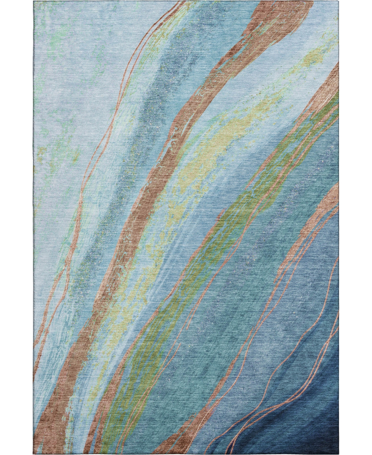 Click here for Addison Mayfield AMF2037 5x76 Area Rug - Blue prices