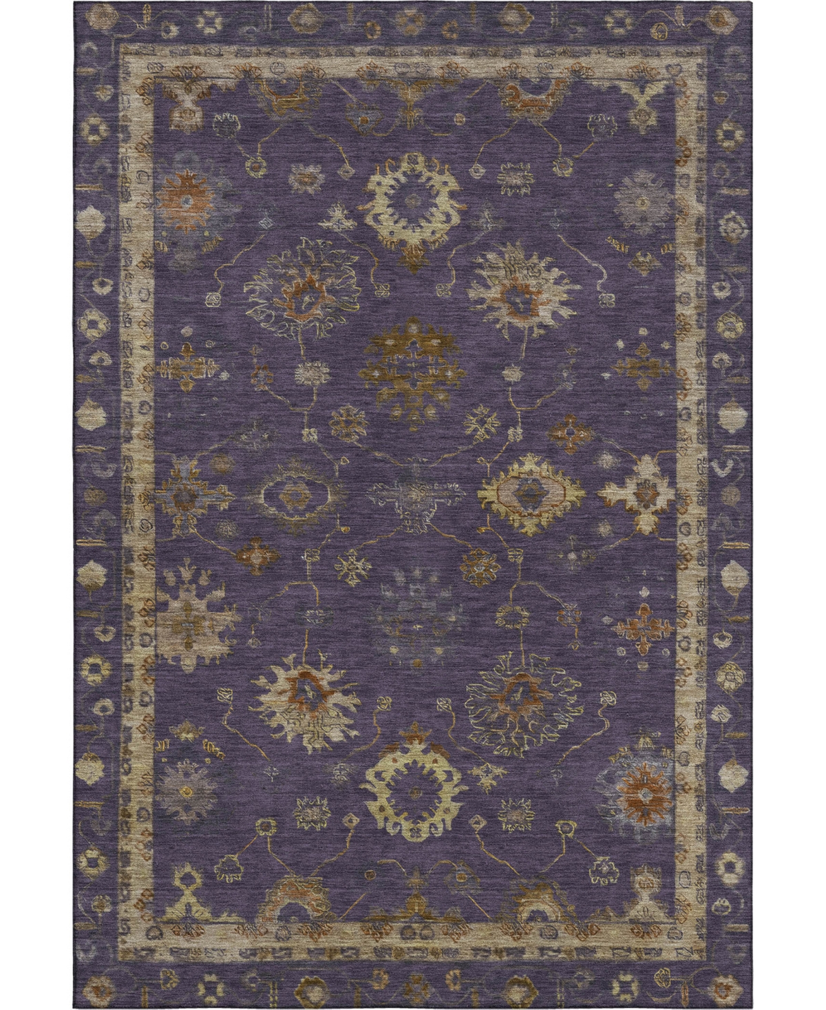 Click here for Addison Mayfield AMF2045 10x14 Area Rug - Eggplant prices