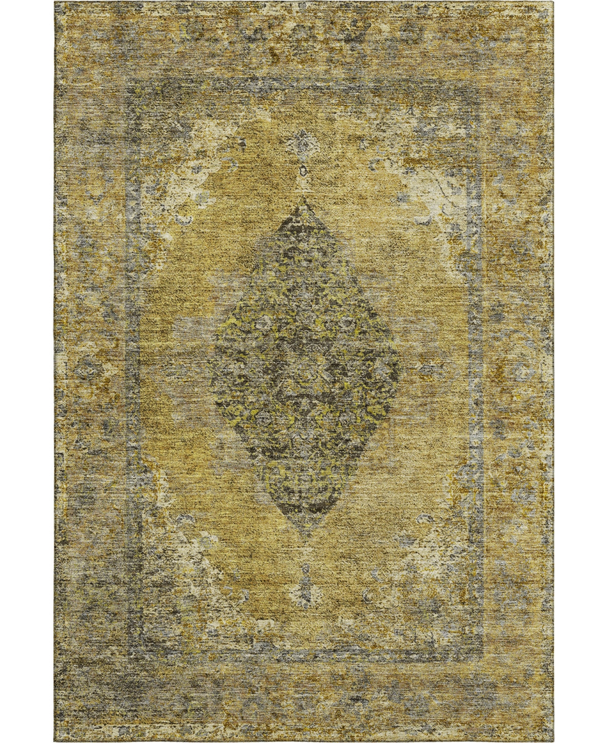 Click here for Addison Mayfield AMF2021 5x76 Area Rug - Gold prices