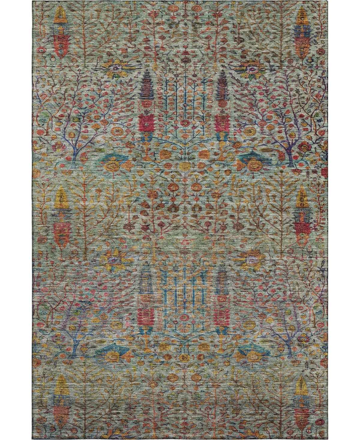 Click here for Addison Mayfield AMF2053 8x10 Area Rug - Green prices