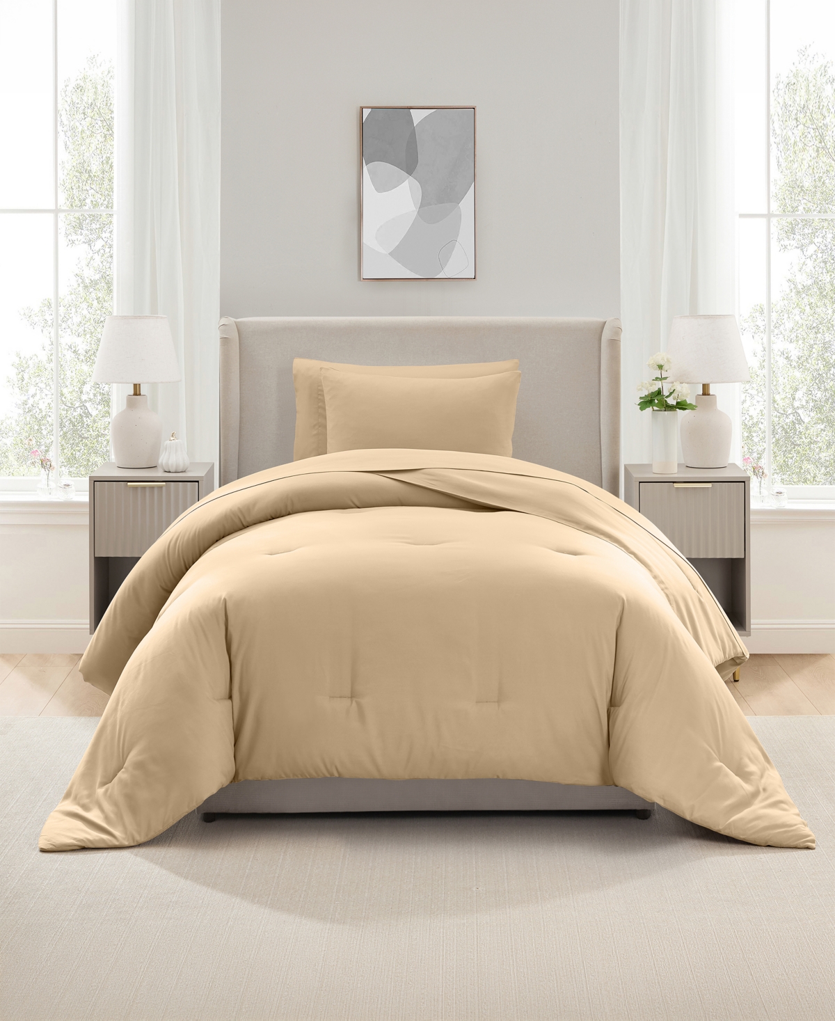 Click here for Nestl Luxury Soft Modern Design 5-Pc. Comforter Se... prices