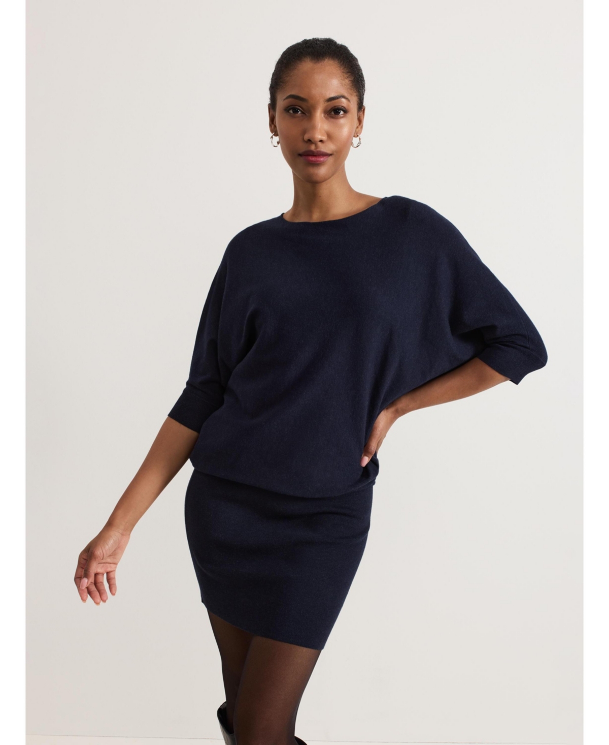 Click here for Phase Eight Womens Becca Batwing Knitted Dress prices