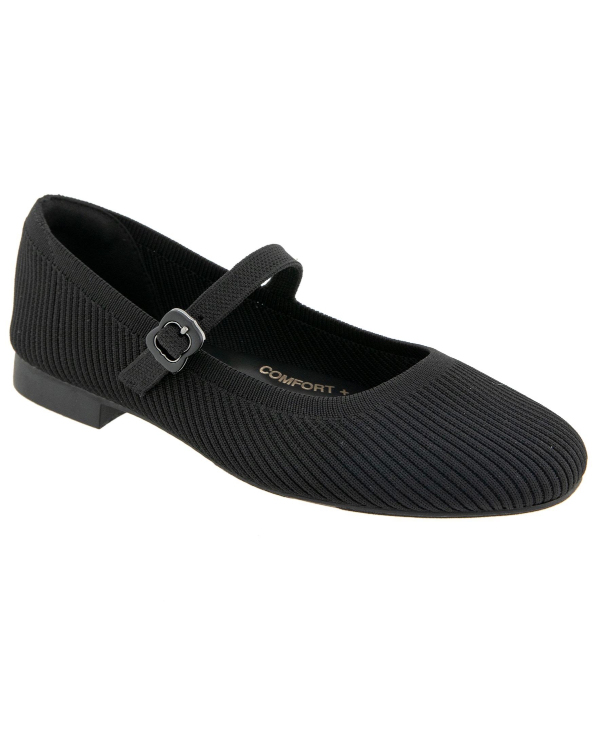 Click here for BCBGeneration Womens Estella Mary Jane Flat - Blac... prices