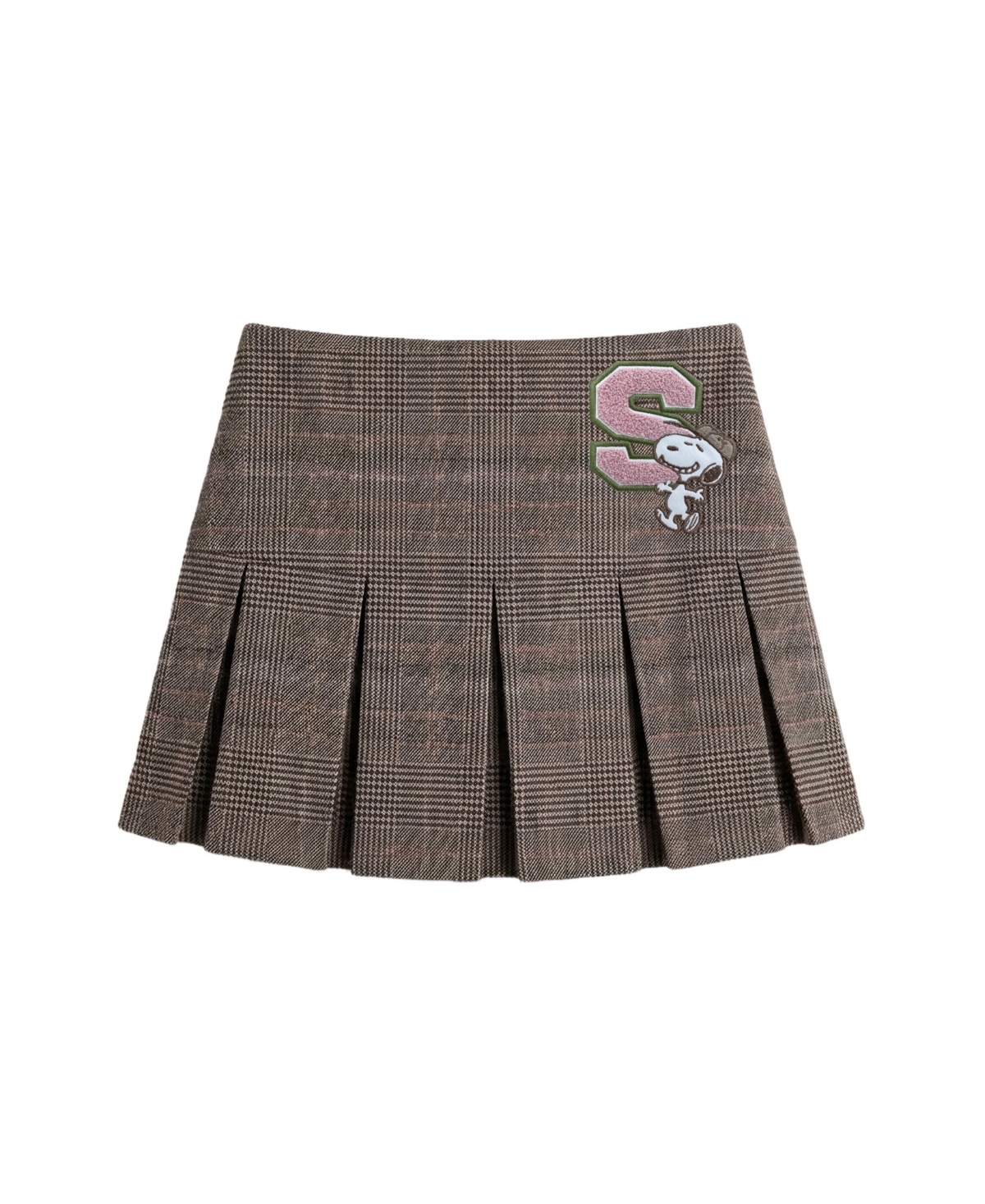 Click here for Kate Mack Girls 7-16 Snoopy Twill Skort - Brown prices