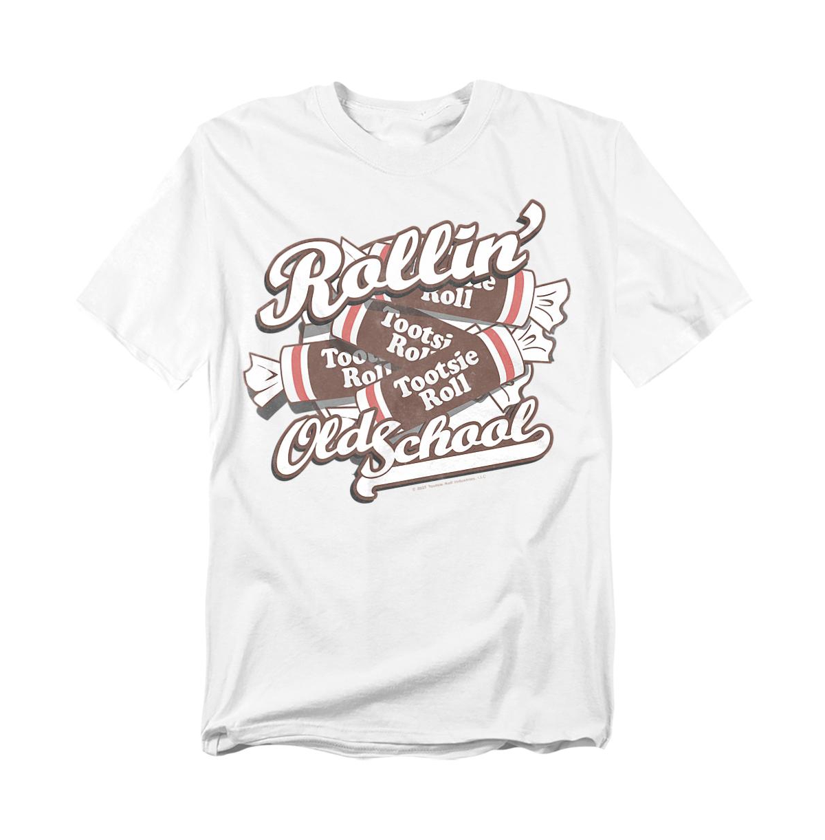 Click here for Tootsie Roll Mens Rollin Old School T-Shirt - Whit... prices
