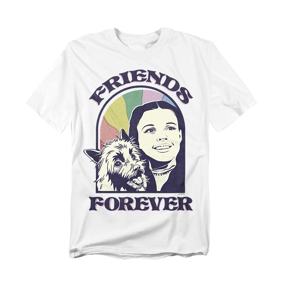 Click here for Wizard Of Oz Mens Friends Forever T-Shirt - White prices
