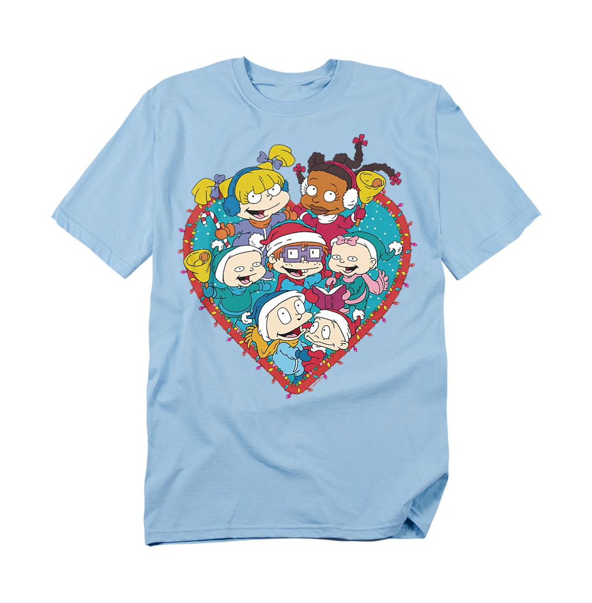 Click here for Rugrats Mens Christmas Photo Graphic T Shirt - Lig... prices