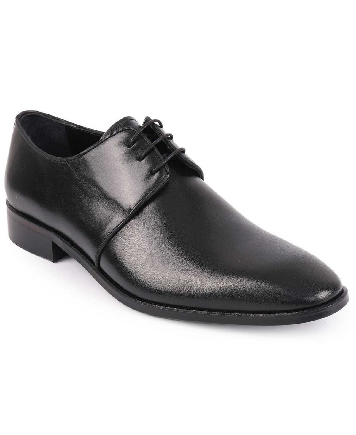 Click here for Vellapais Mens Hico Lace-Up Derby Shoes - Black prices