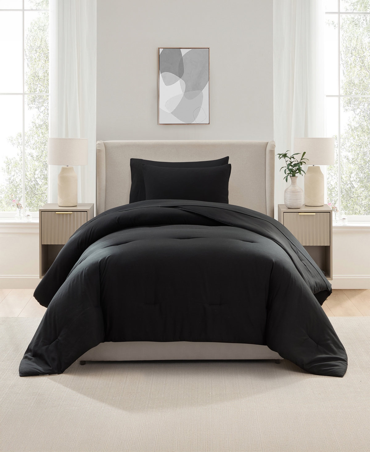 Click here for Nestl Luxury Soft Modern Design 5-Pc. Comforter Se... prices