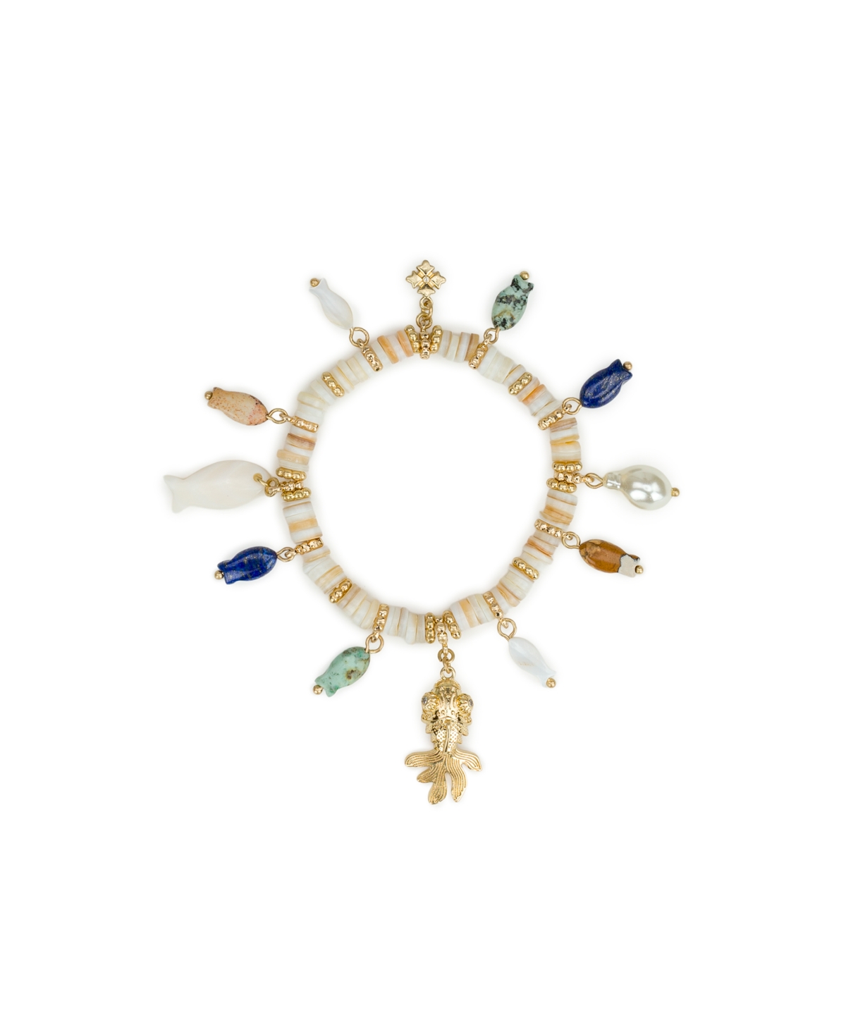 Click here for Patricia Nash Gold-Tone Plated Charm Stretch Brace... prices