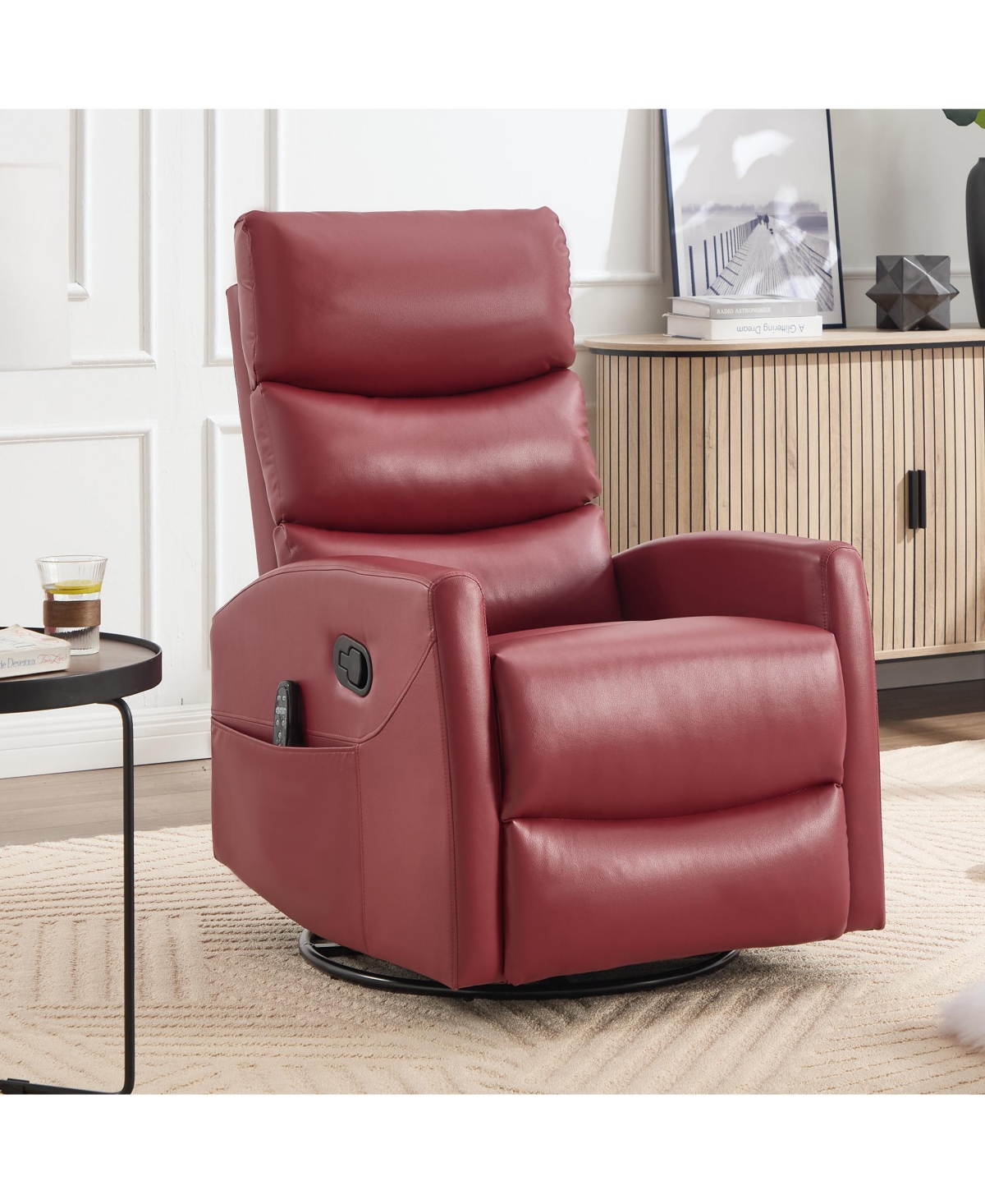 Click here for sumyeg Recliner Chair with Heat Massage Manual Roc... prices