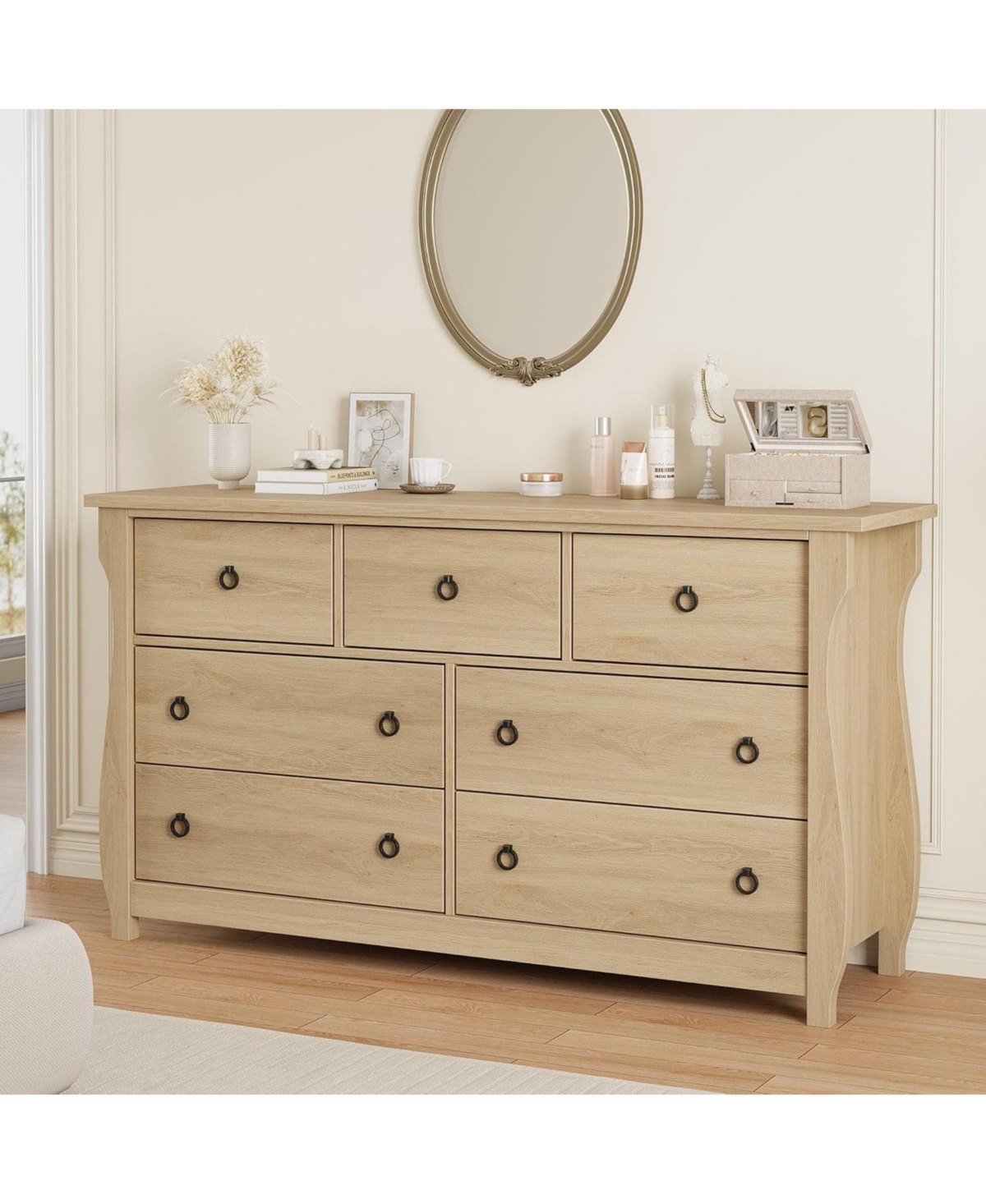 Click here for gaomon 7 Dresser for Bedroom  54 in Wide Drawer Dr... prices