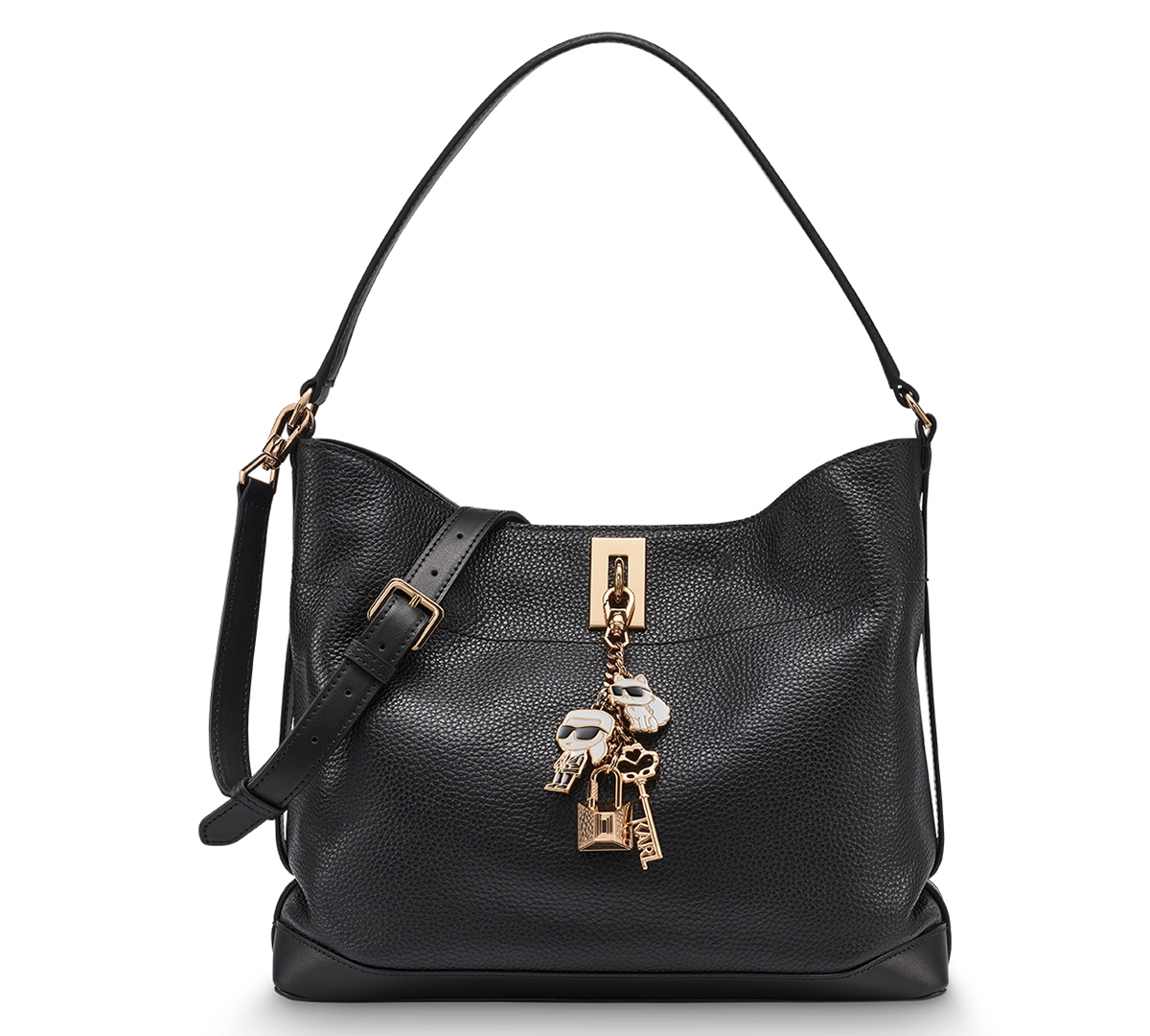 Click here for Karl Lagerfeld Paris Gisele Hobo Magnetic Shoulder... prices