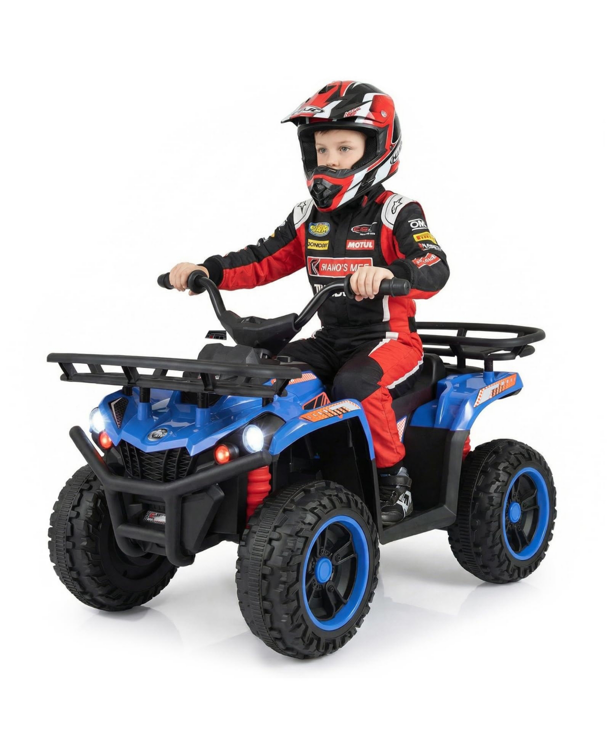 Click here for Mecale 24V Electric Ride On Quad with Led Headligh... prices