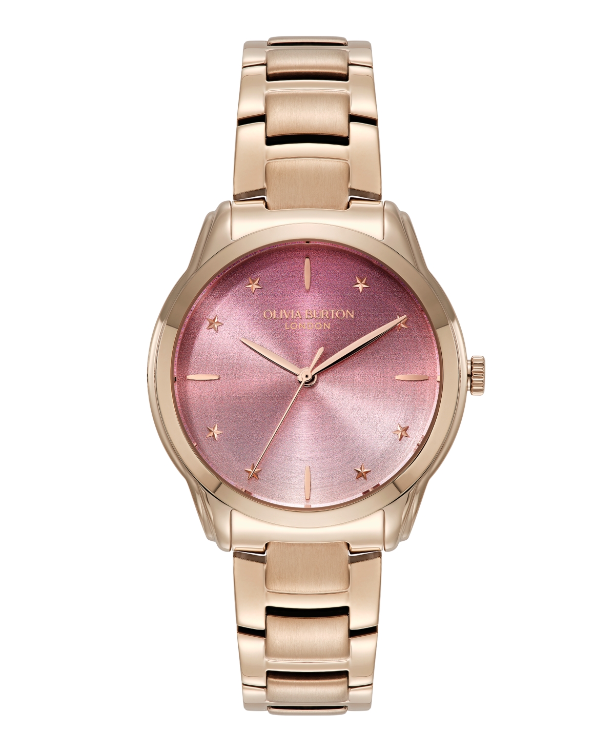 Click here for Olivia Burton Womens Colourwave Rose Gold Tone Sta... prices