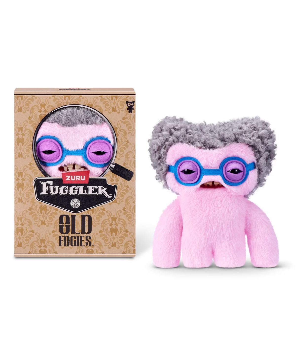 Click here for Fuggler Zuru Old Fogies Squidge Pink 9 Inch Plush... prices