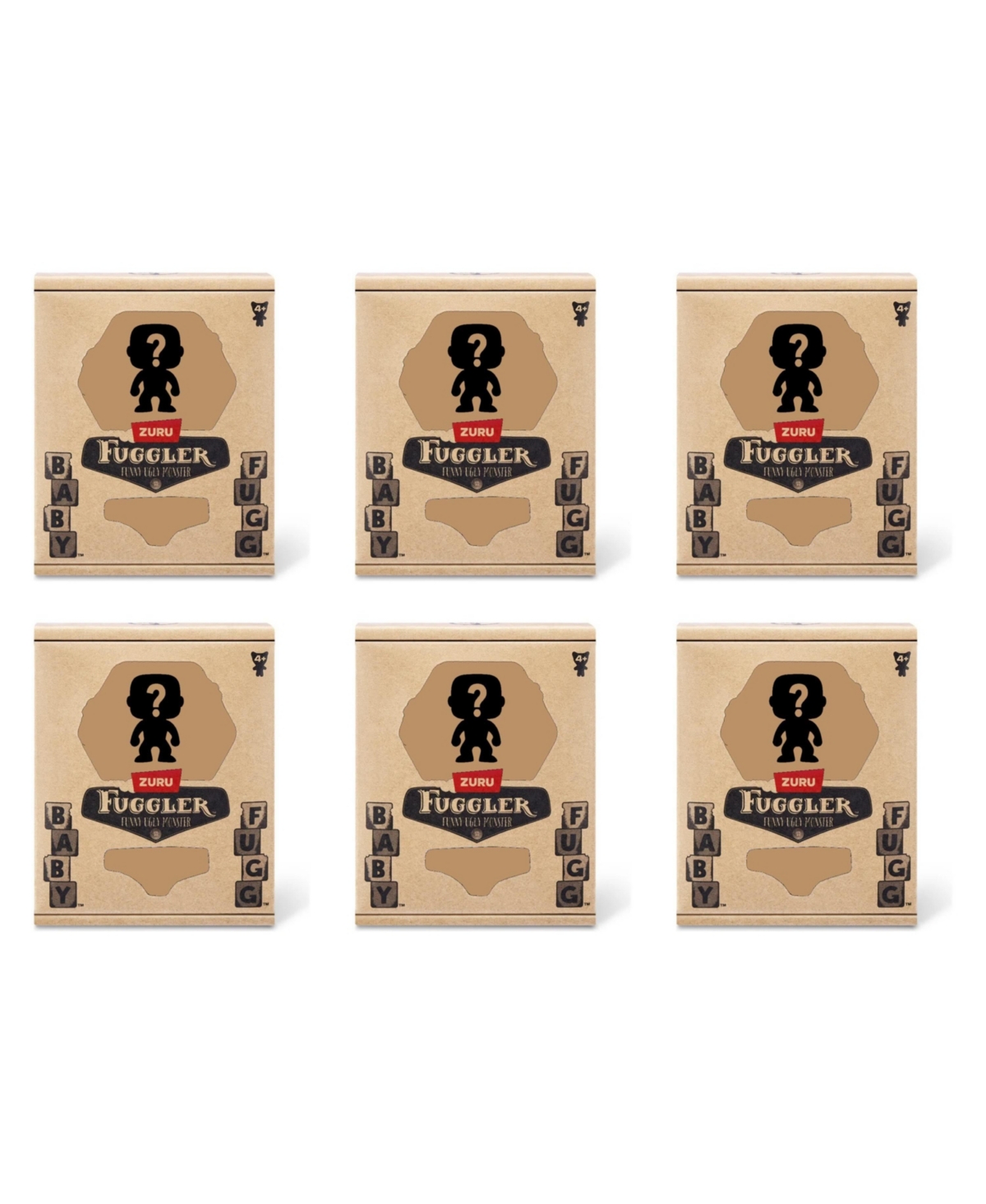 Click here for Fuggler Pack of 6 Zuru Baby Fugg 3.5 Inch Plush To... prices