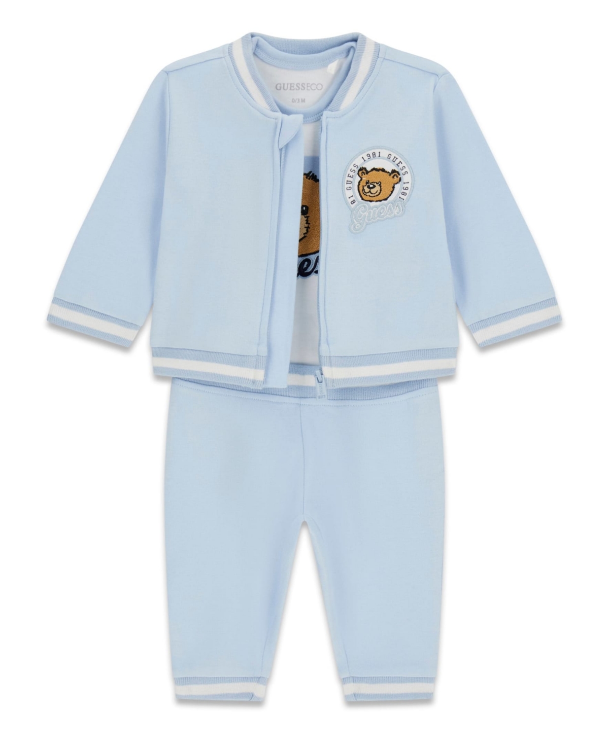 Click here for Guess Baby Boys Bodysuit  Bomber Jacket  and Pants... prices