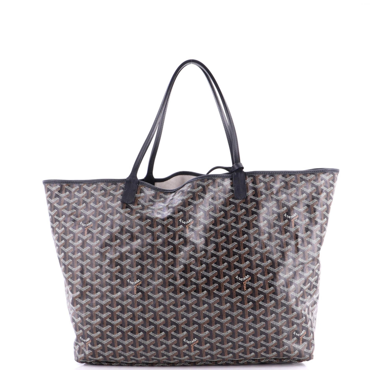 Click here for Pre-Owned Goyard Gm Saint Louis Tote Coated Canvas... prices