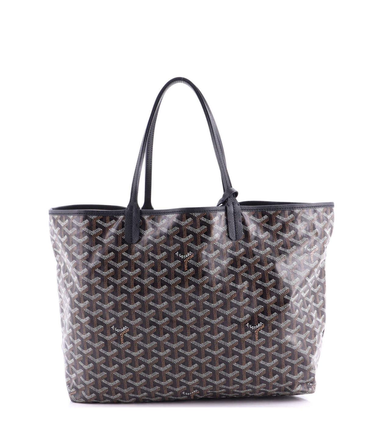 Click here for Pre-Owned Goyard Pm Saint Louis Tote Coated Canvas... prices