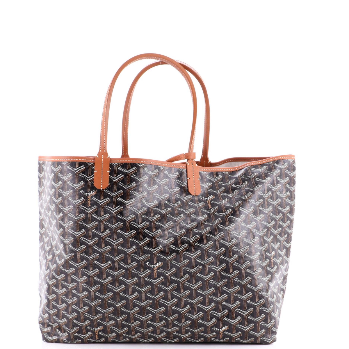 Click here for Pre-Owned Goyard Pm Saint Louis Tote Coated Canvas... prices