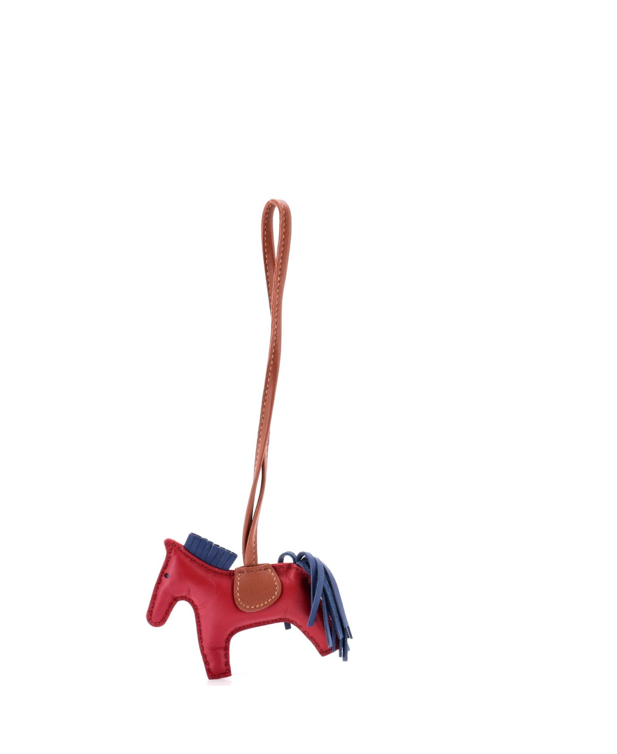 Click here for Pre-Owned Hermes Pm GriGri Rodeo Bag Charm Leather... prices