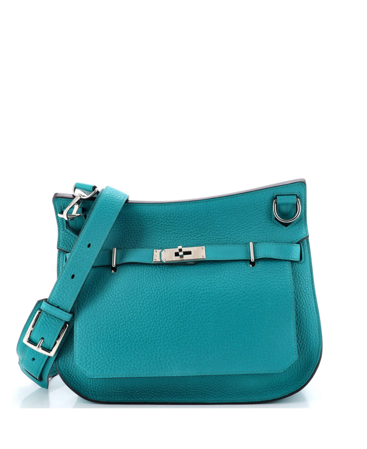 Click here for Pre-Owned HERMES 28 Jypsiere Bag Clemence - Blue prices