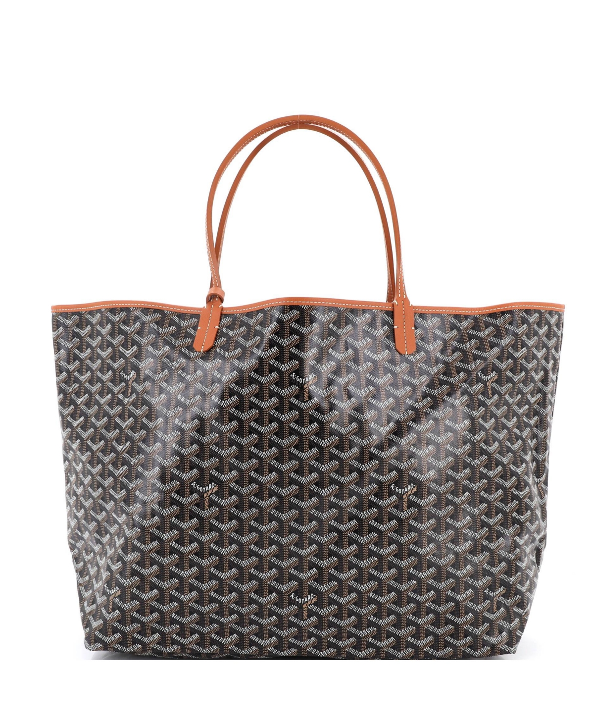 Click here for Pre-Owned Goyard Gm Saint Louis Tote Coated Canvas... prices