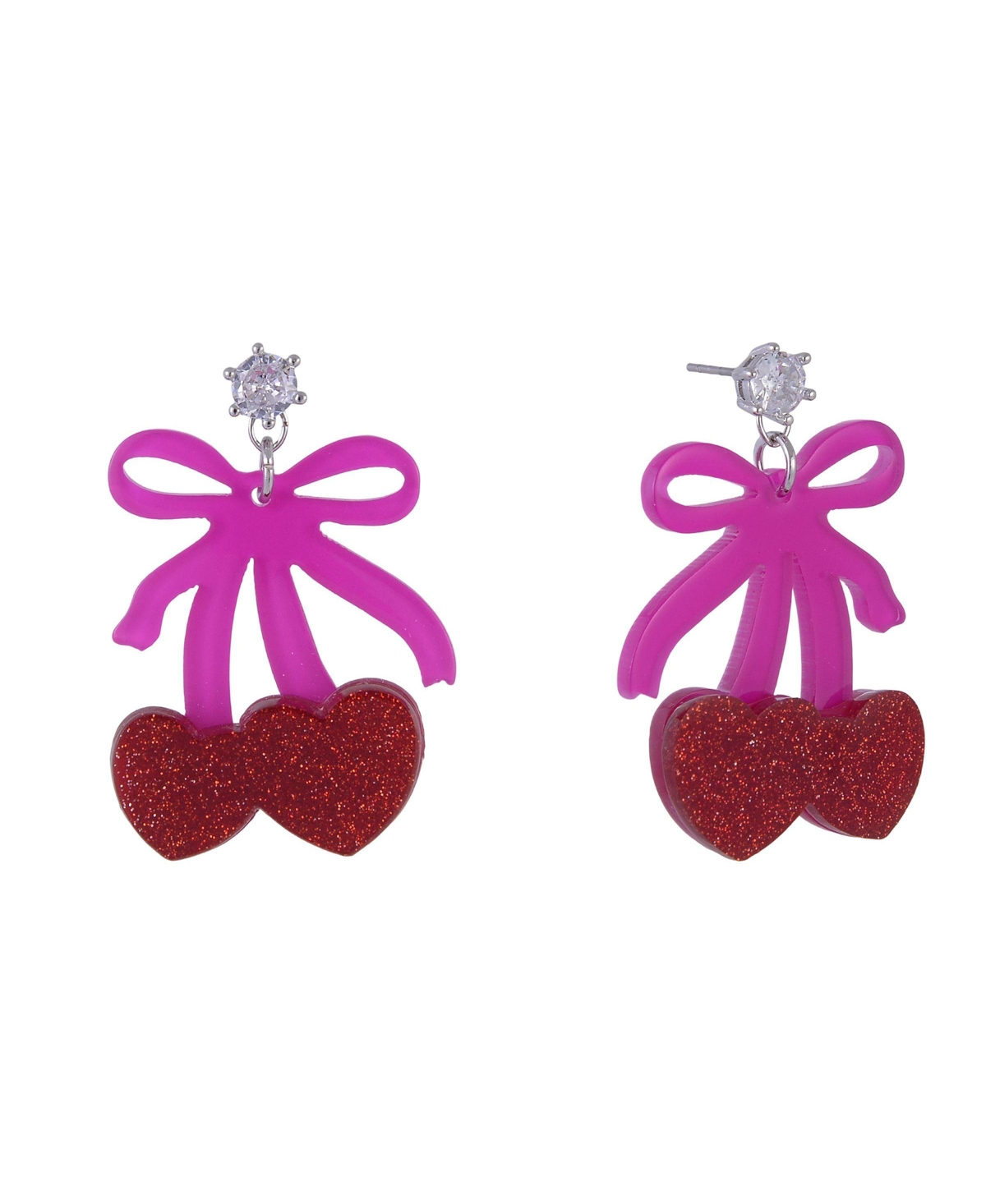 Click here for Hallmark Bow and Cherry Drop Earrings prices