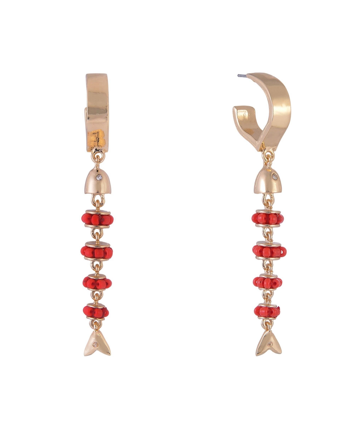 Click here for Rachel Rachel Roy Gold Tone Linear Sardine Earring... prices