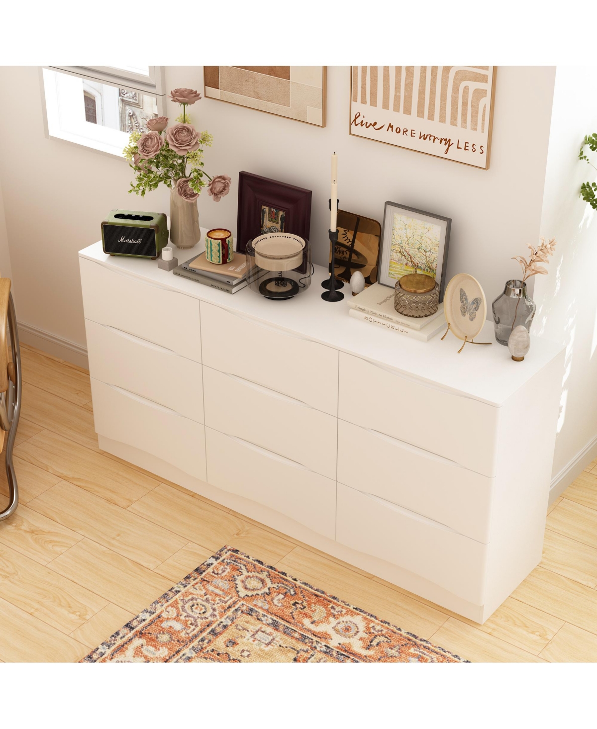 Click here for Homsee 9-Drawer Dresser for Bedroom  Large Double... prices