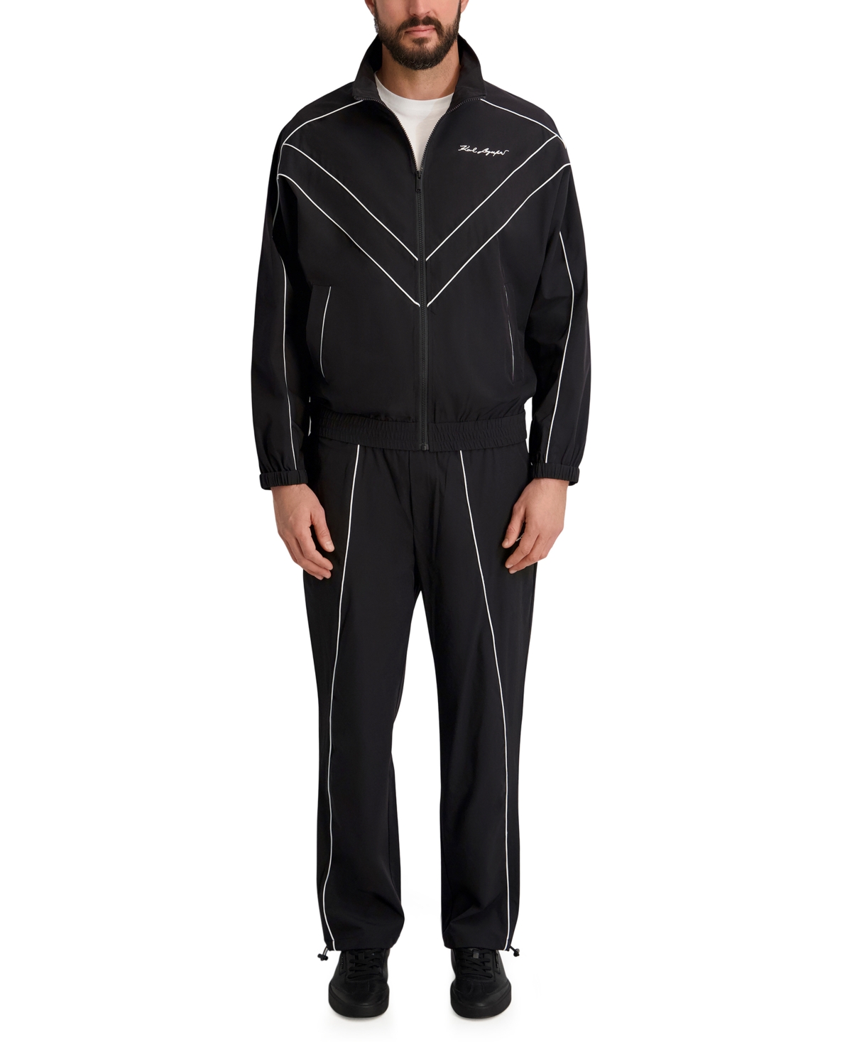 Click here for Karl Lagerfeld Paris Mens Regular-Fit Track Pant -... prices