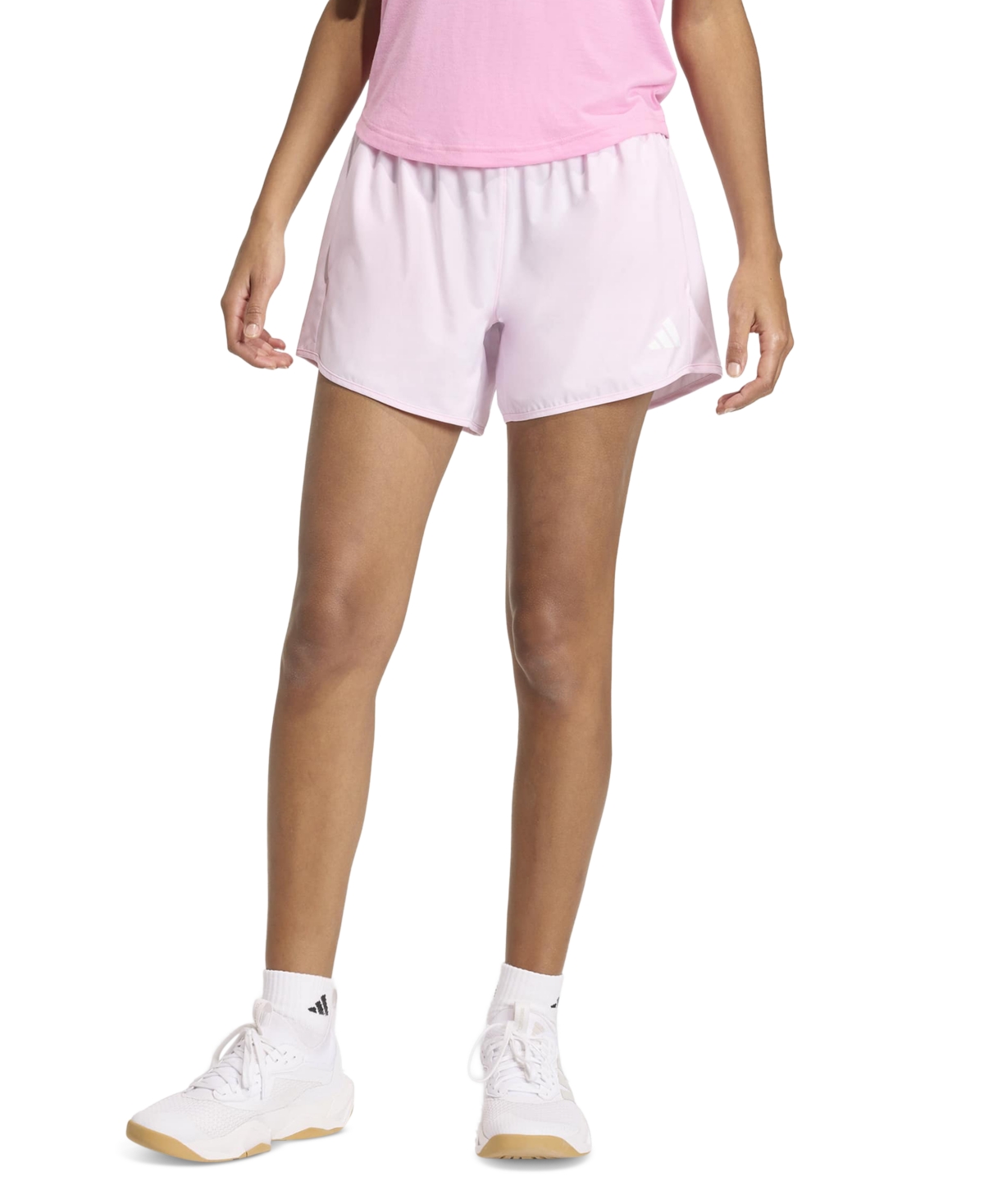 Click here for adidas Womens Mid-Rise Workout Flex Woven Shorts -... prices