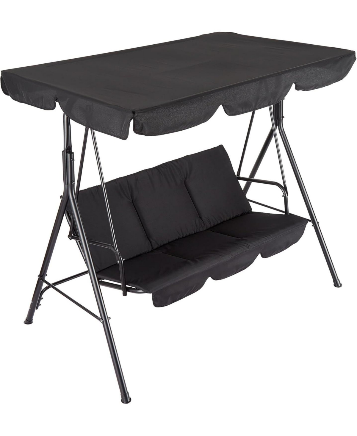 Click here for gaomon 3-Seat Patio Swing Chair with Adjustable Ca... prices