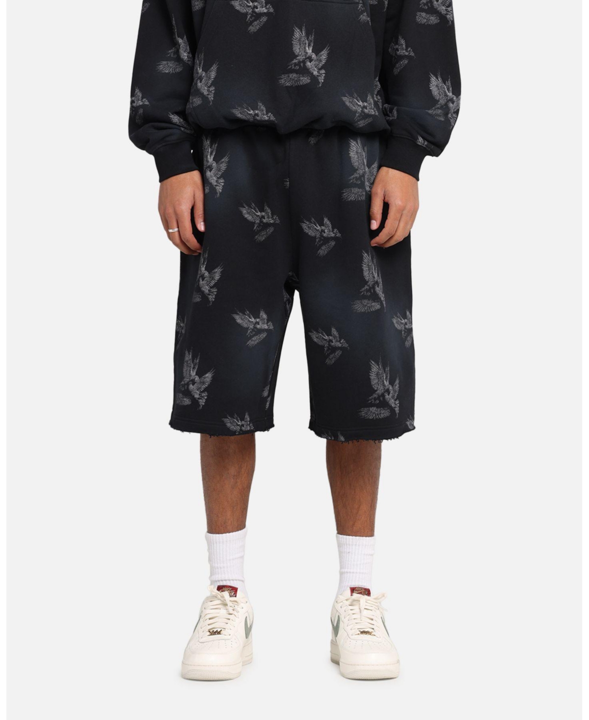 Click here for Saint Morta Mens Doves Baggy Sweat Shorts prices