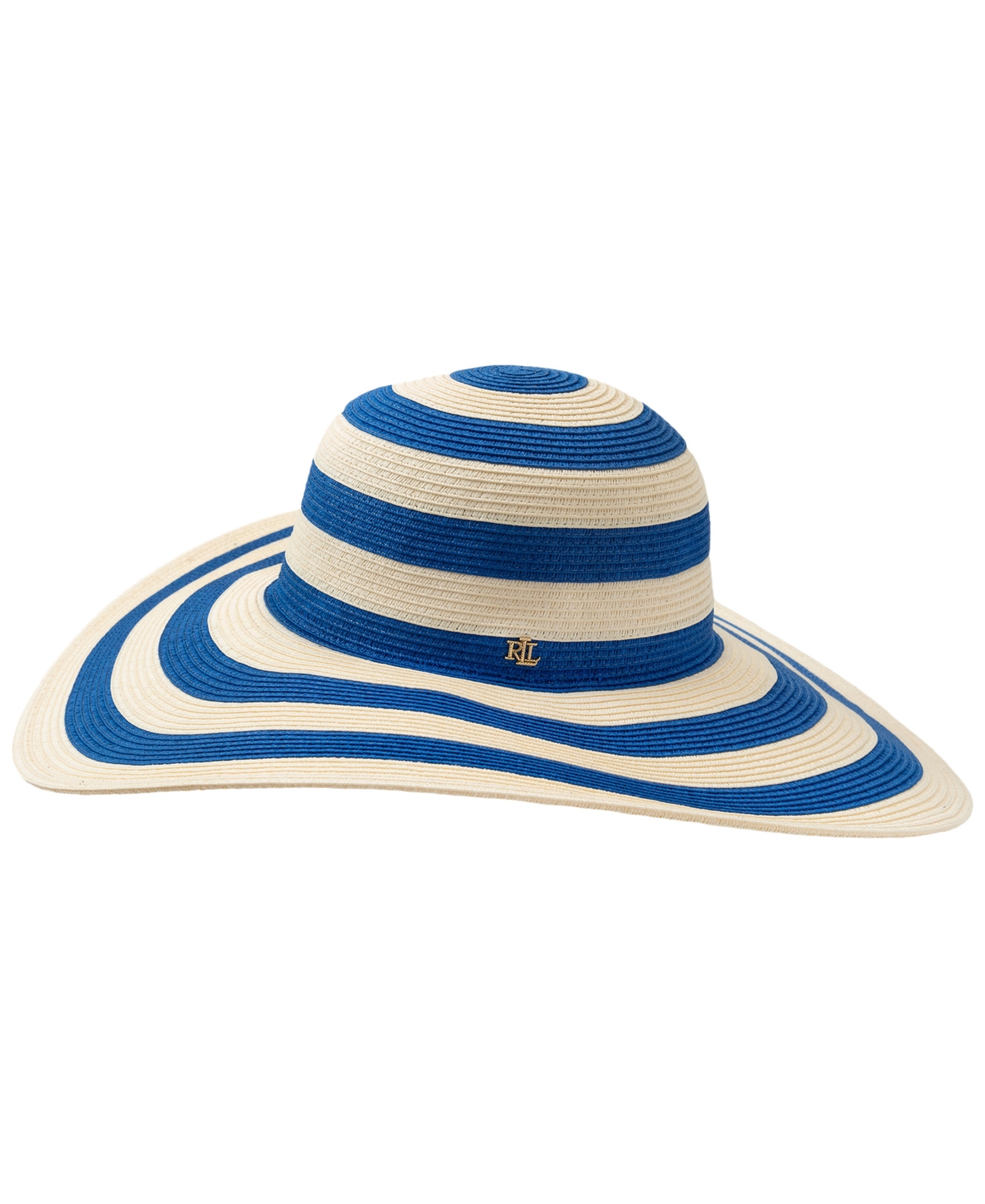 Click here for Lauren Ralph Lauren Stripe Sun Hat - Blue/Cream prices