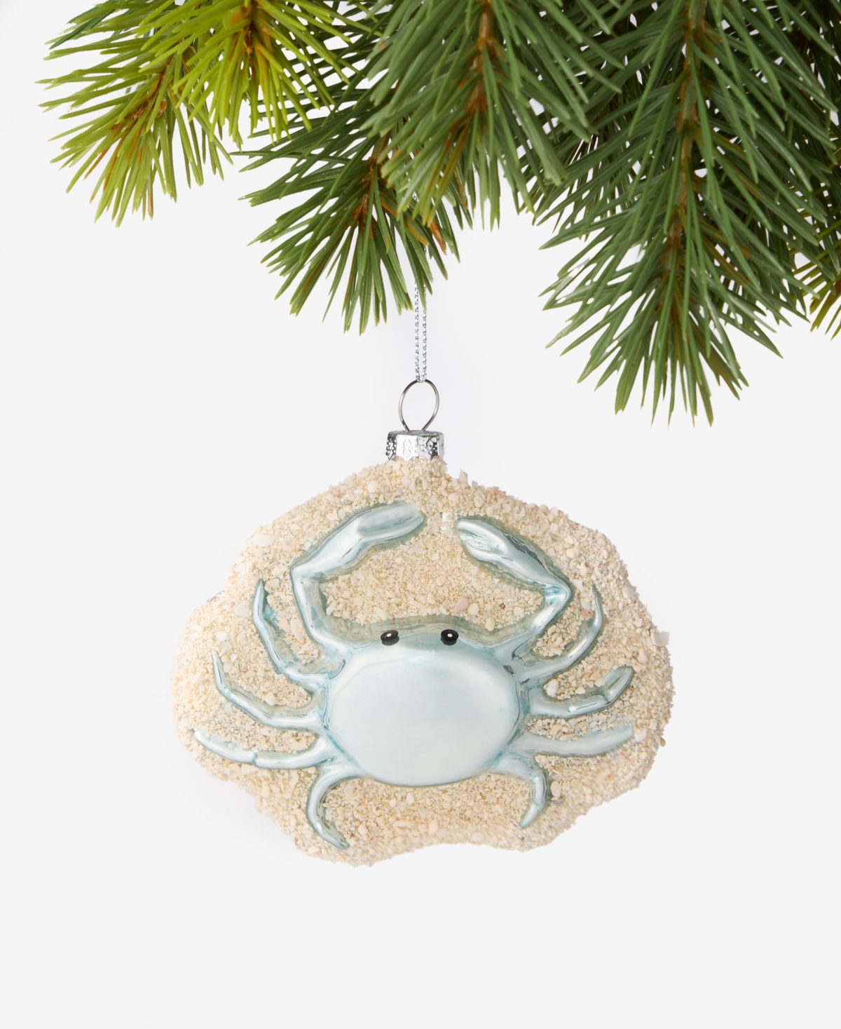 Click here for Holiday Lane Seaside Glass Crab Ornament  Macys Ex... prices