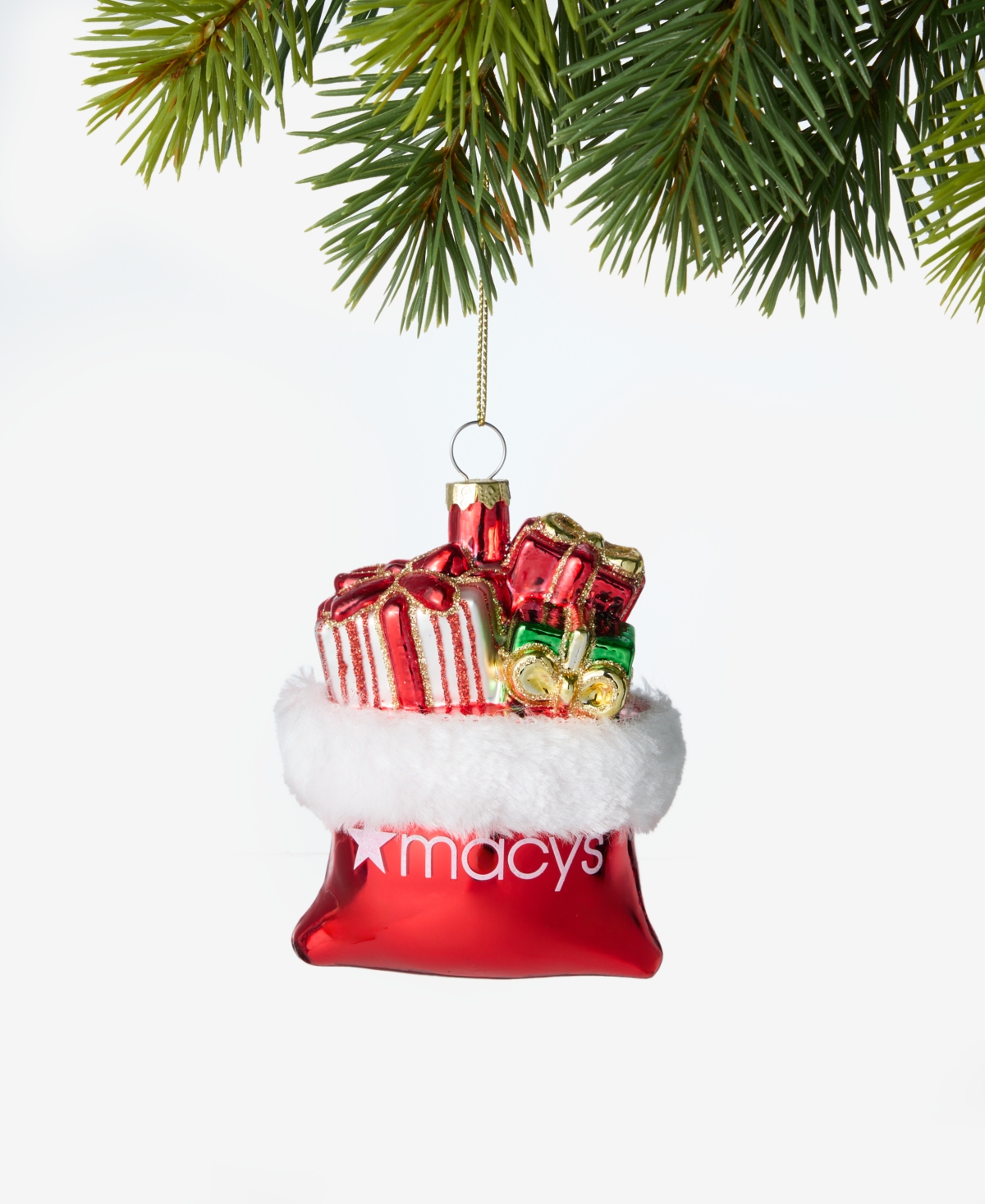 Click here for Holiday Lane Macys Gift Bag Ornament  Macys Exclus... prices