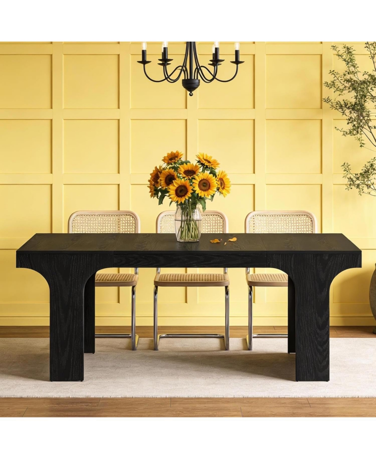 Click here for Tribesigns Large Dining Table for 6-8 People  70.9... prices
